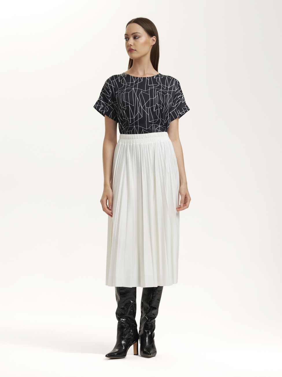 Geometric-pattern blouse | NEW COLLECTION \ Show all NEW COLLECTION ...